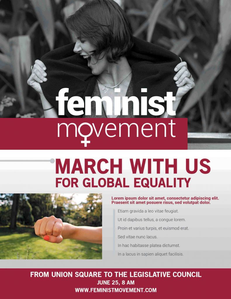 Feminist Movement – Business Flyers