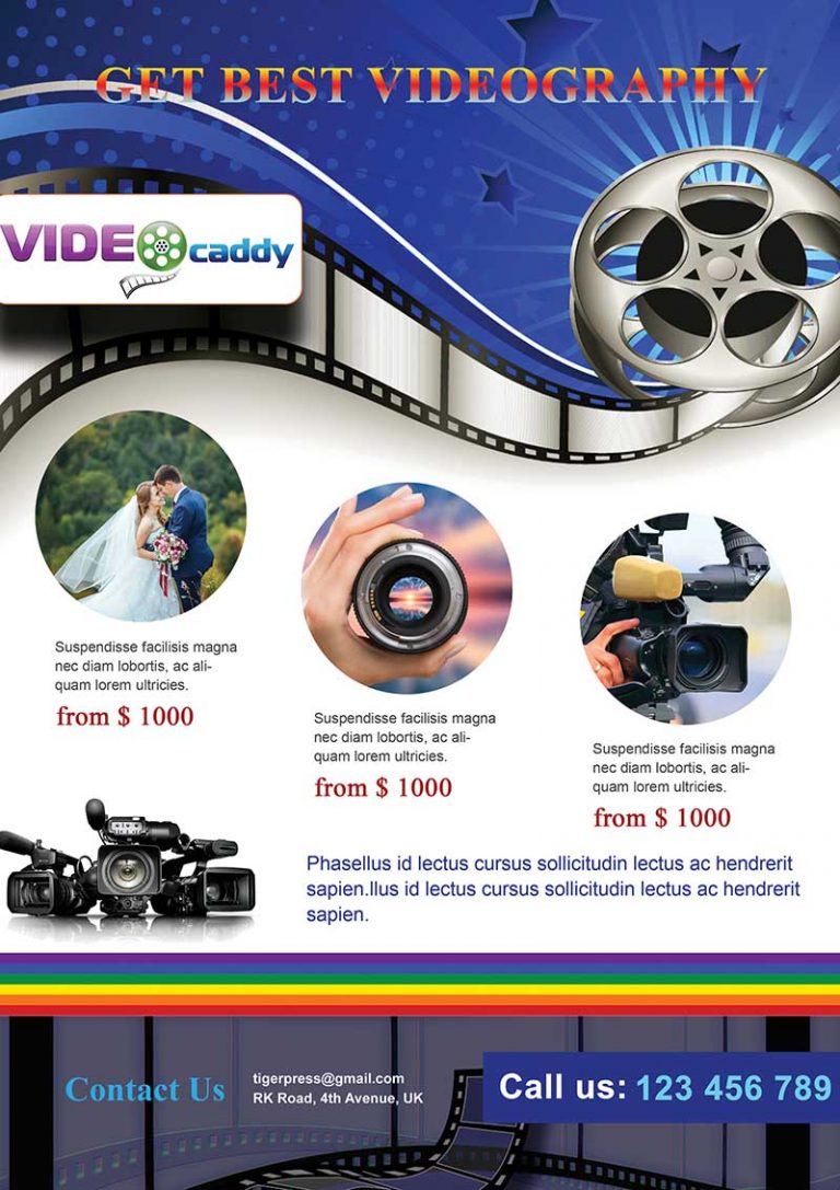 Videographers – Business Flyers