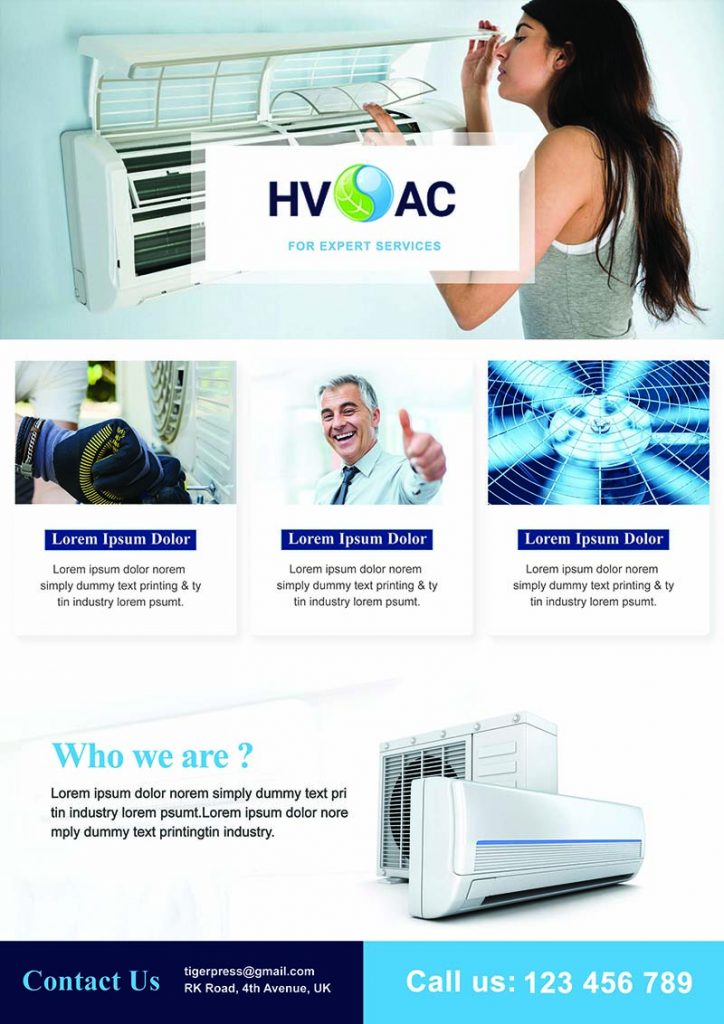 Air Conditioning (HVAC) – Business Flyers