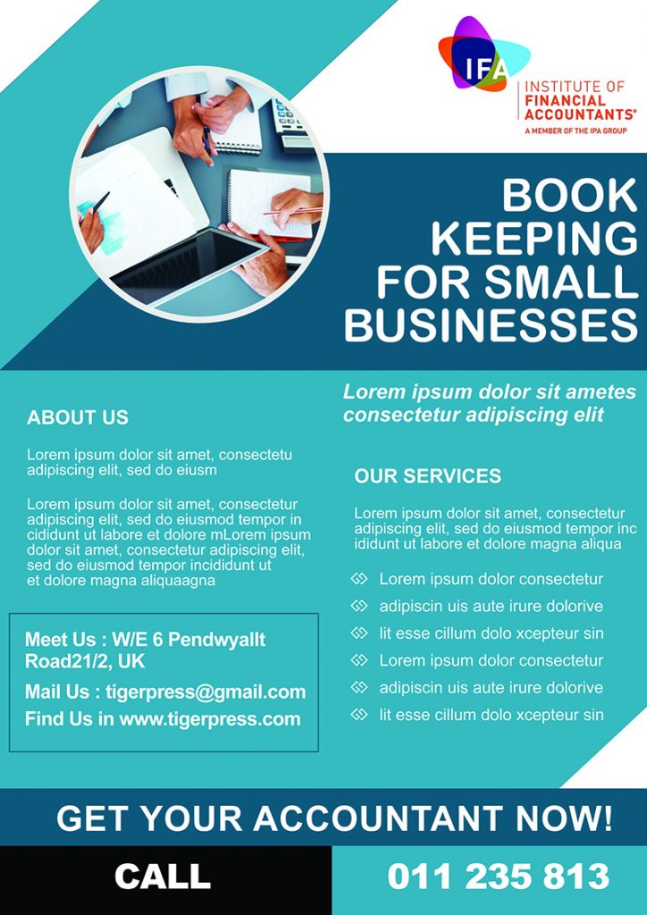 Book Keeping – Business Flyers