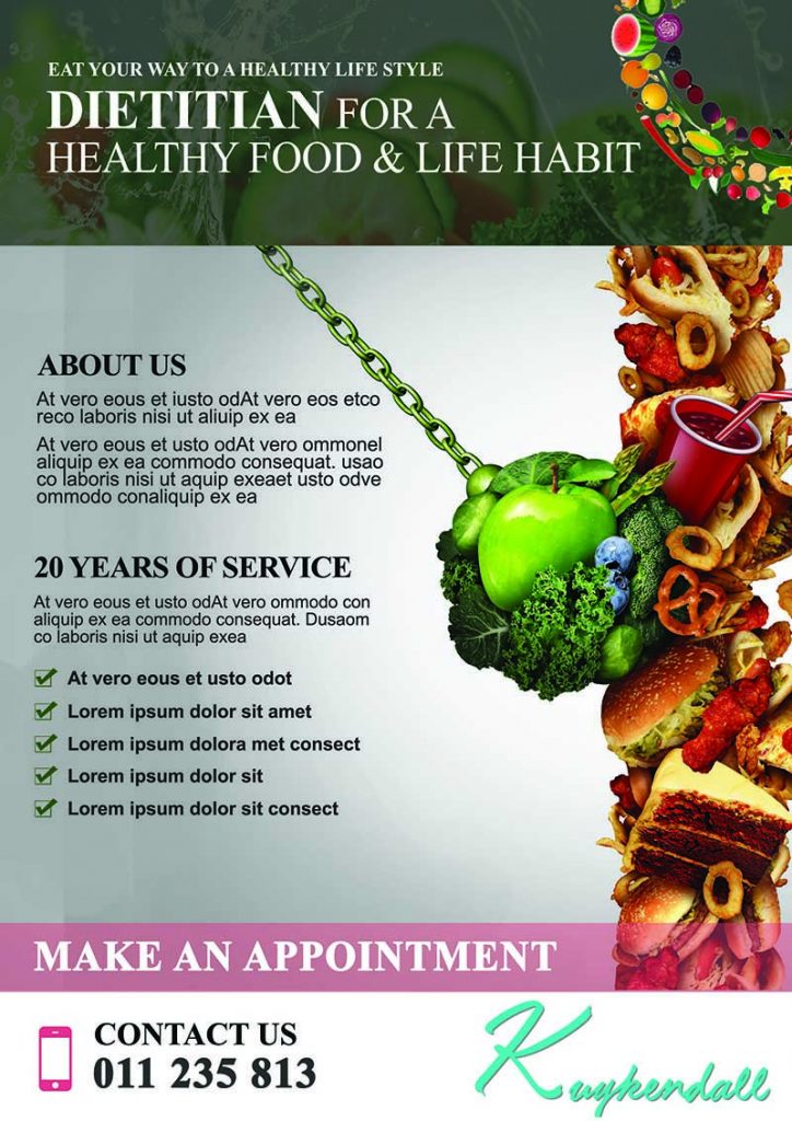 Dietitian – Business Flyers